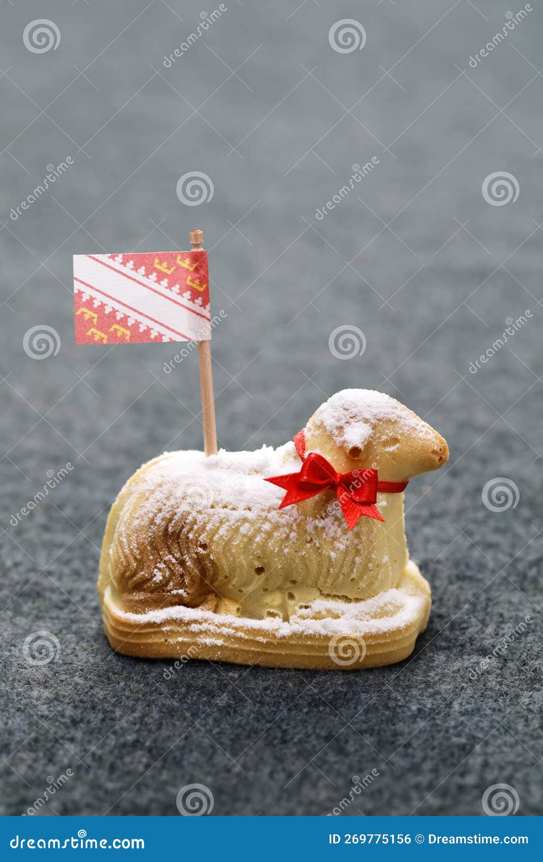 Homemade Agneau Pascal, Easter Lamb Cake Stock Photo - Image of lamb ...