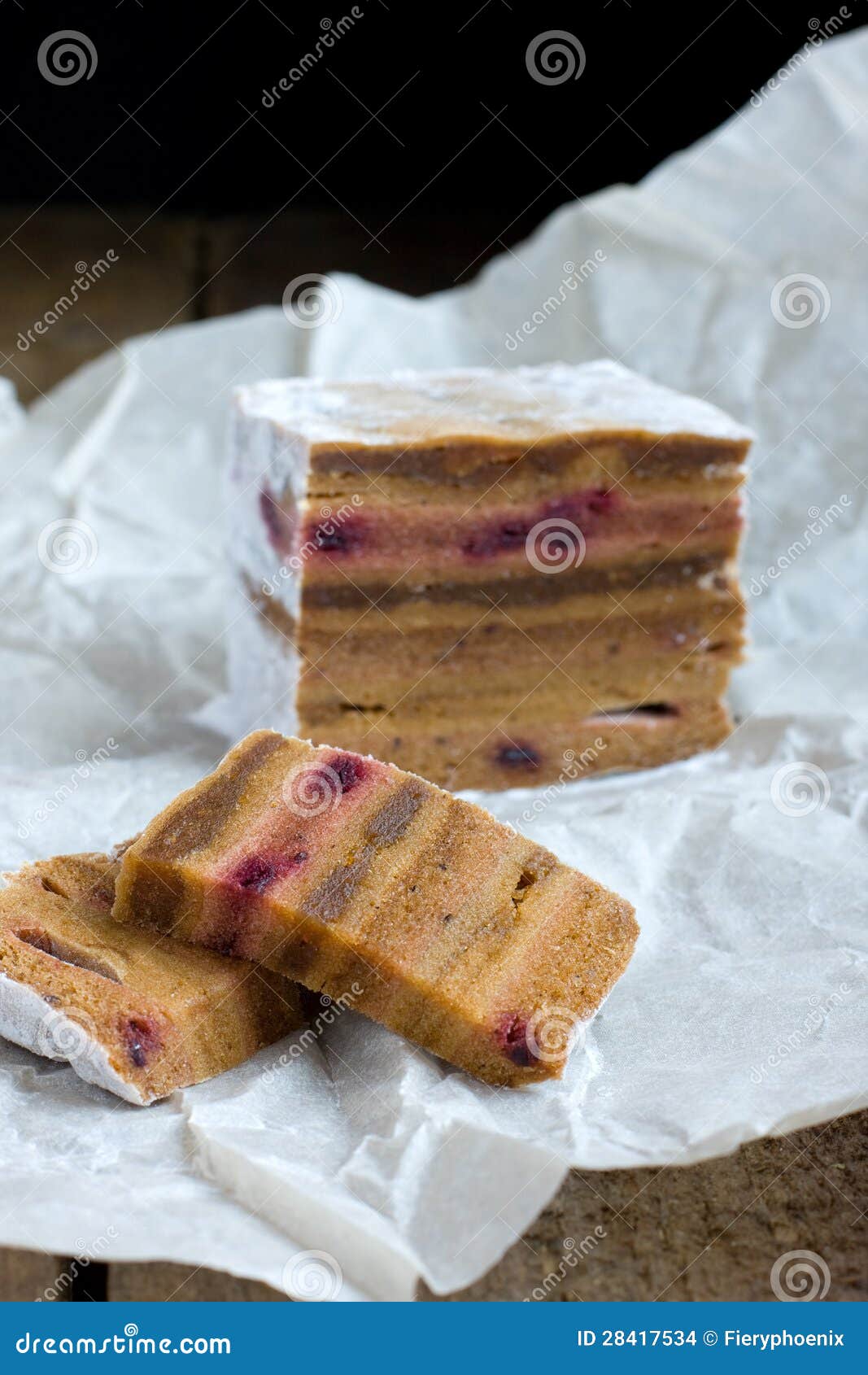 Homemade Apple Pastila with Black Currant Stock Photo - Image of fruit ...