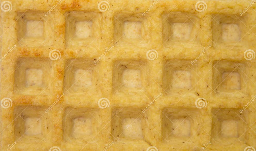 A Rectangular Waffle stock image. Image of belgian, homemade - 119649717
