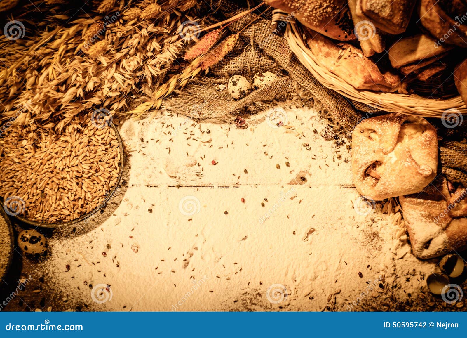 Homemade baked goods stock photo. Image of grain, bakery - 50595742