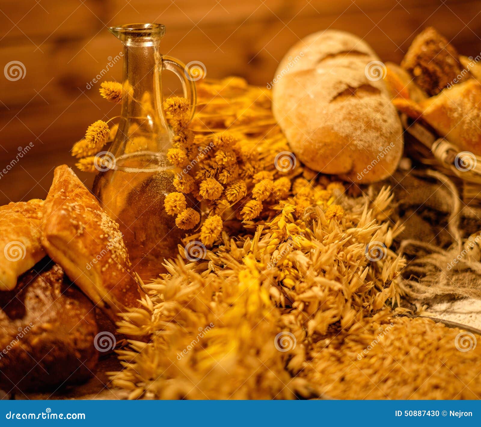 Homemade baked goods stock photo. Image of goods, harvest - 50887430