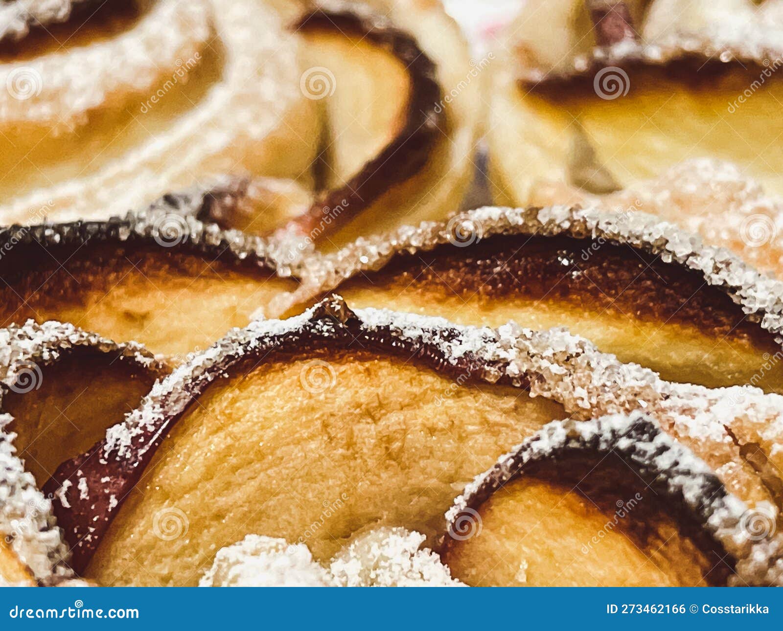 Homemade Baking, Macro View, Baked Dough Texture Stock Photo - Image of ...