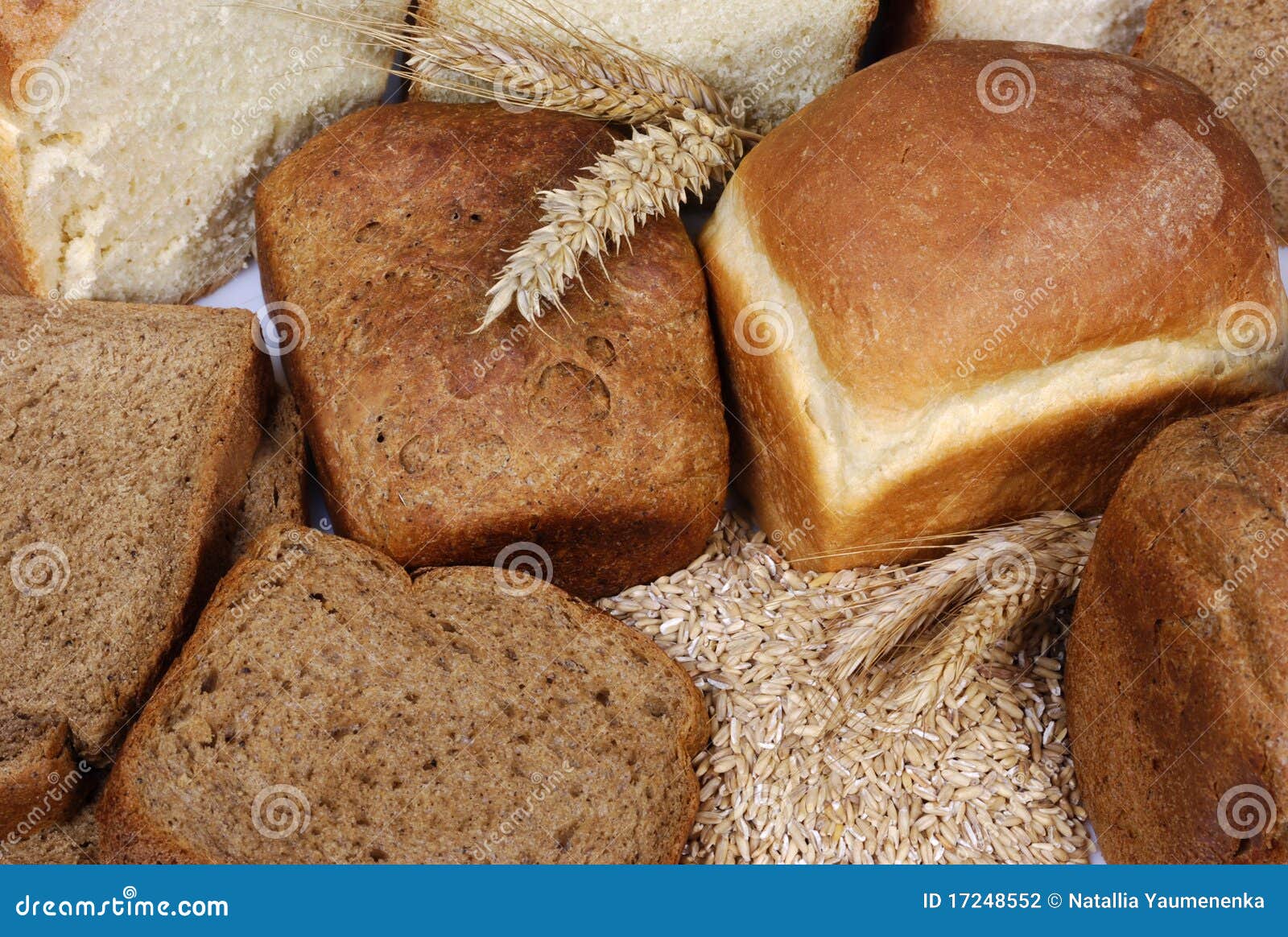 Homemade bread stock photo. Image of color, baked, crusty - 17248552