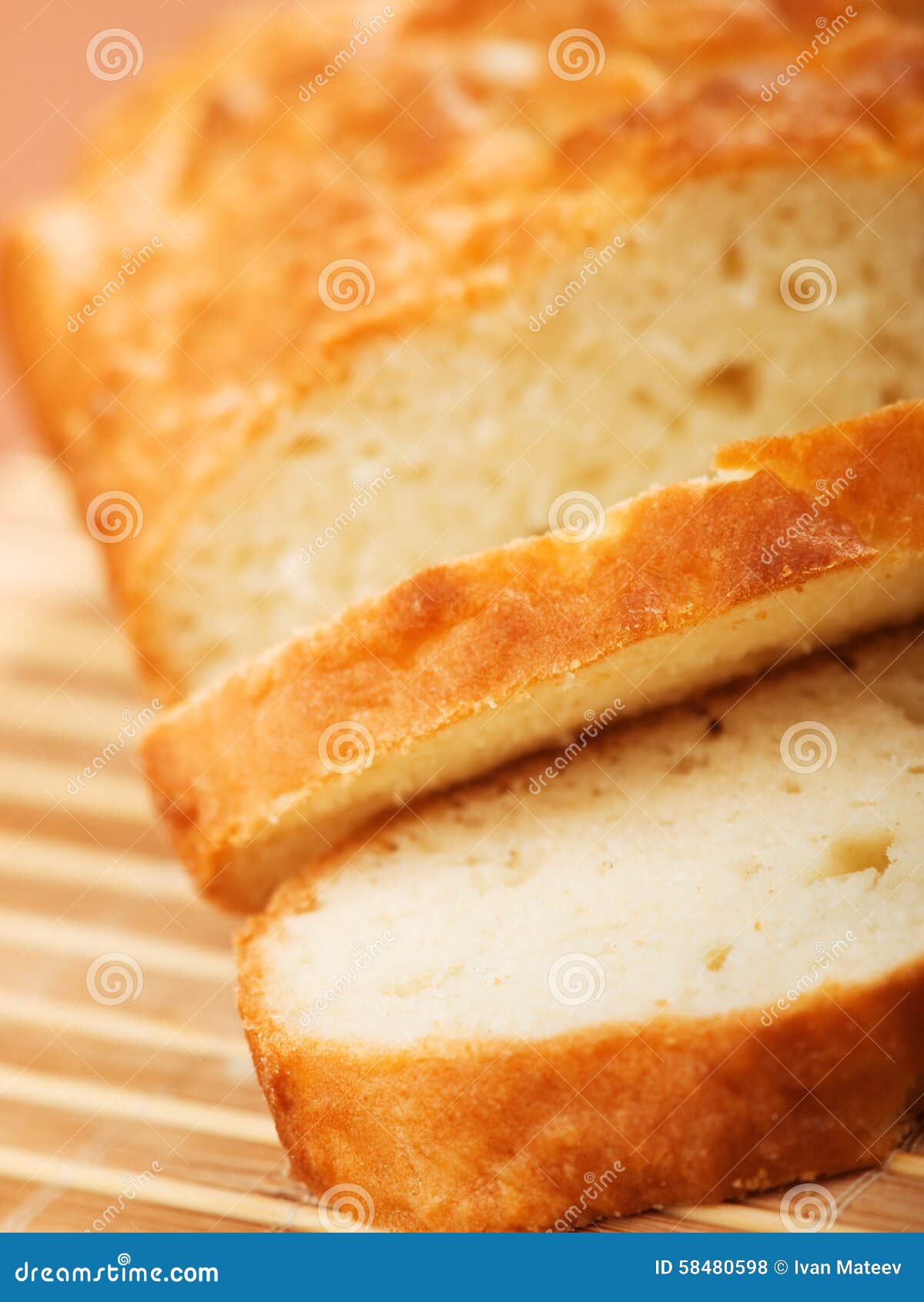 Homemade Bread with Baking Powder Stock Photo - Image of baking, corn ...