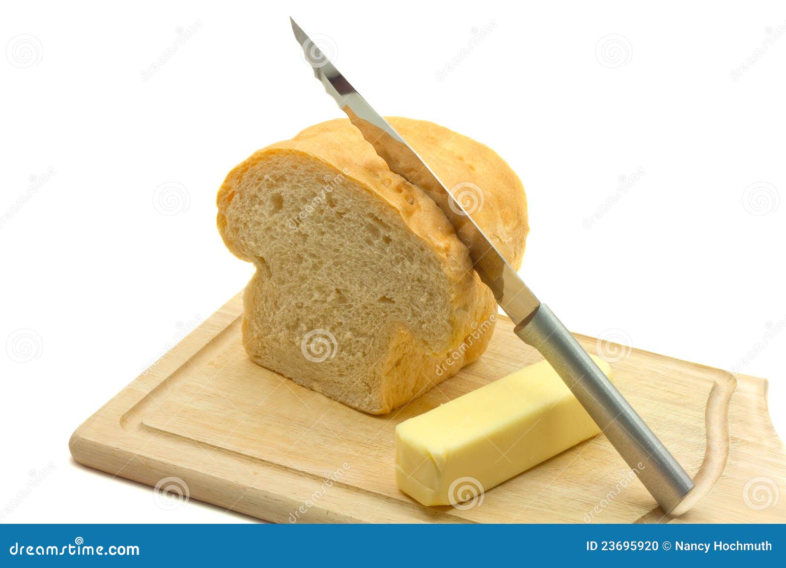 Homemade Bread and Butter stock photo. Image of freshness - 23695920