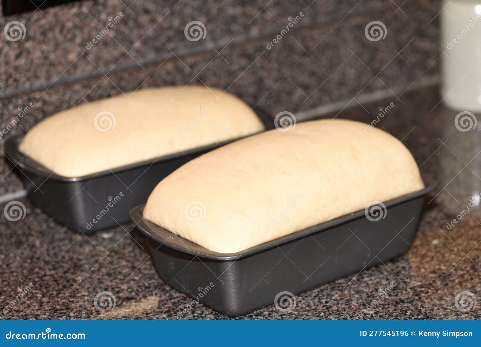 Raising dough stock photo. Image of brown, board, flour - 277545196