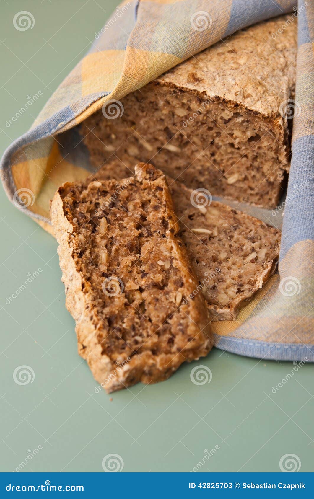 Homemade bread process stock image. Image of natural - 42825703