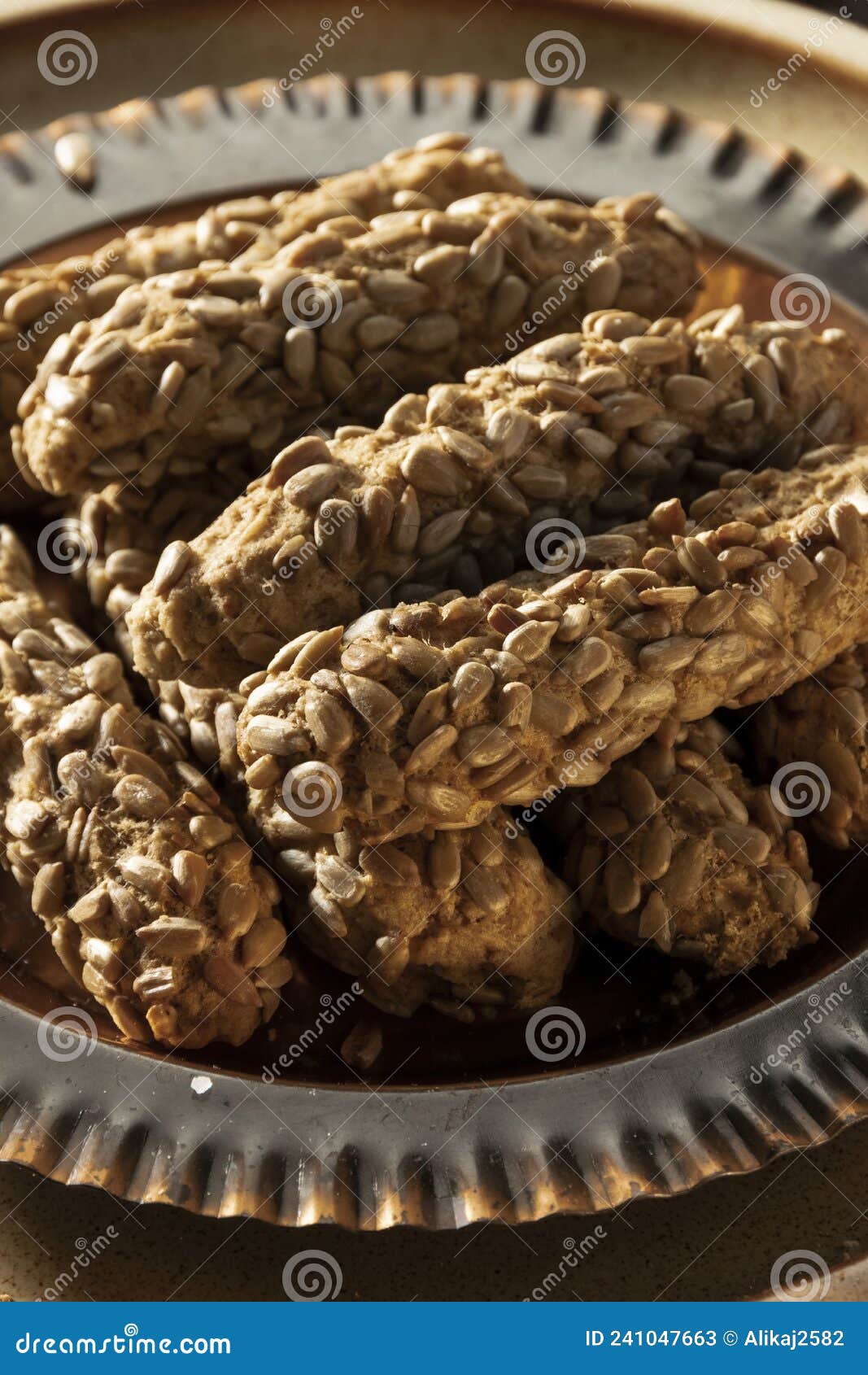 Homemade Bread Sticks with Sunflower Seeds Stock Image - Image of fresh ...