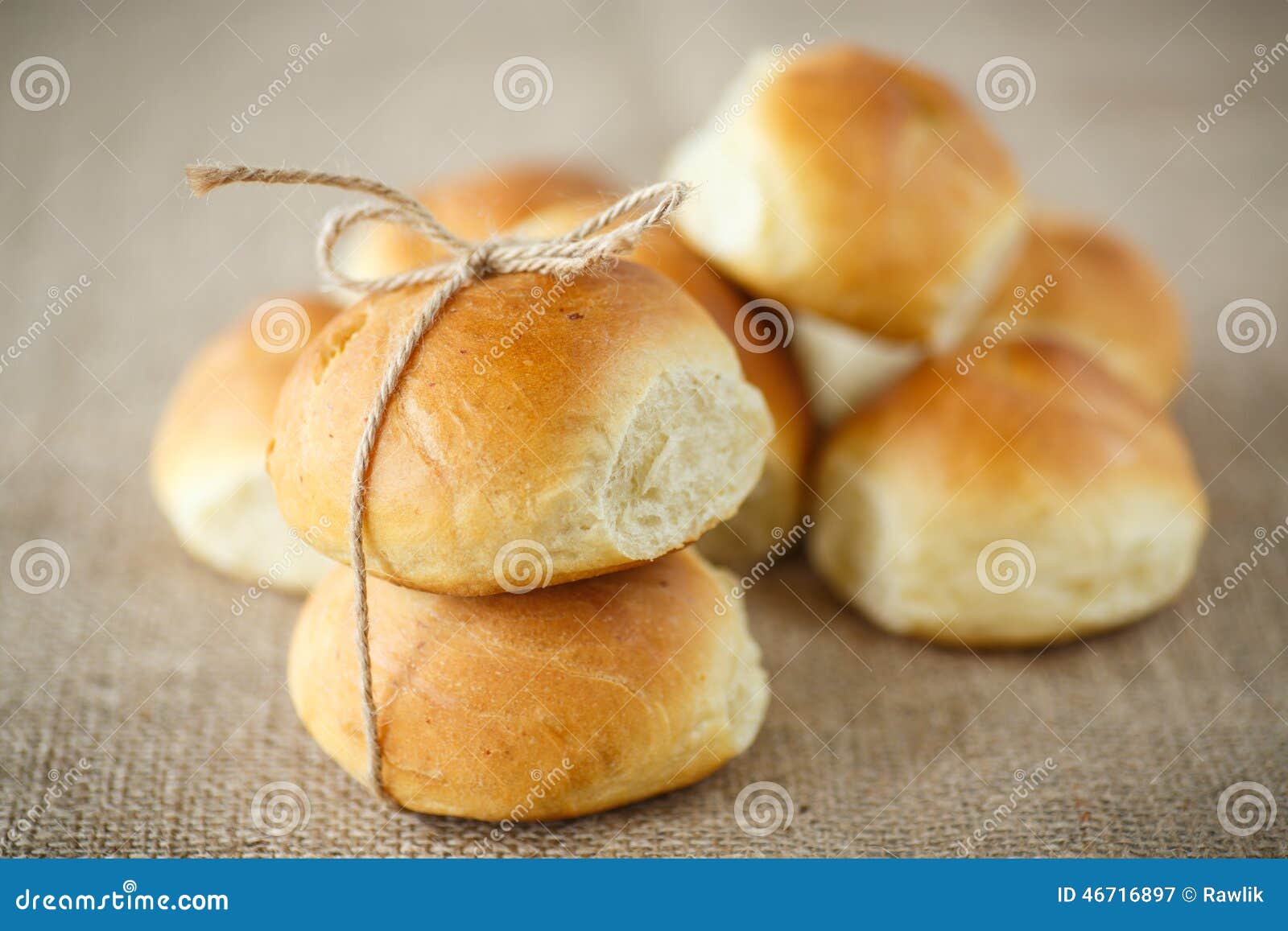 Homemade buns stock image. Image of food, home, buns - 46716897
