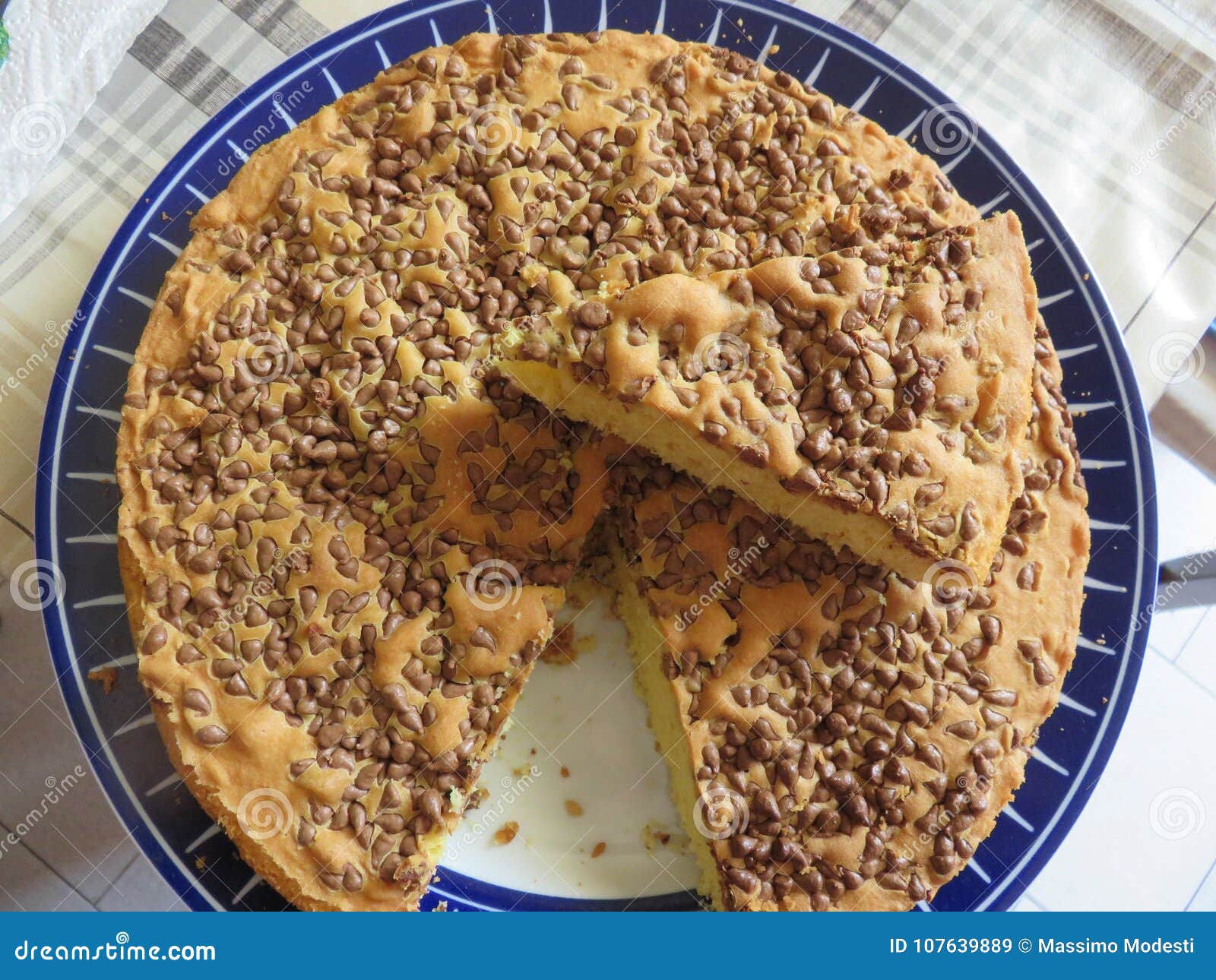 Torta stock image. Image of inside, homemade, dish, food - 107639889