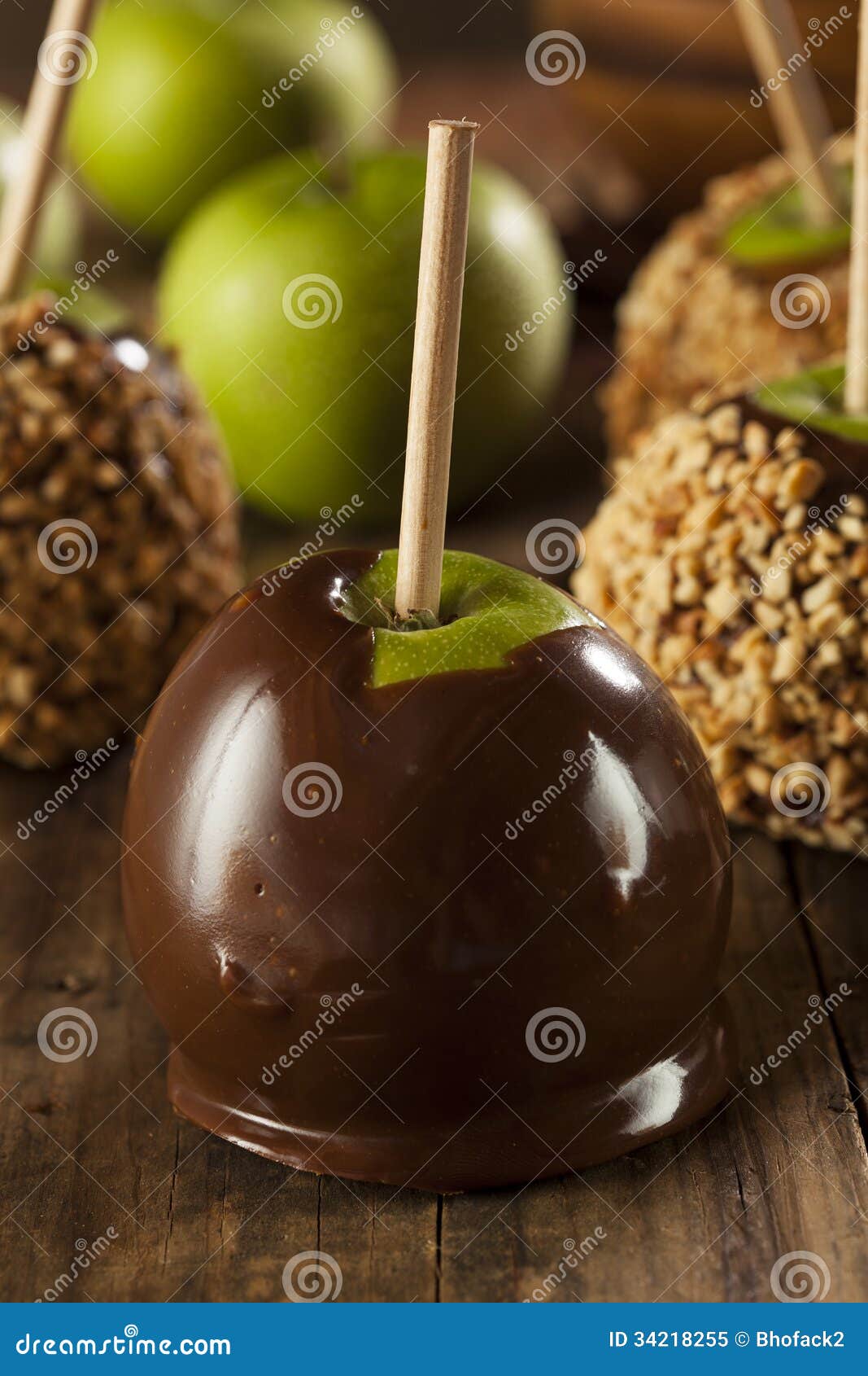 Red Taffy Apple Stock Photography | CartoonDealer.com #3421922