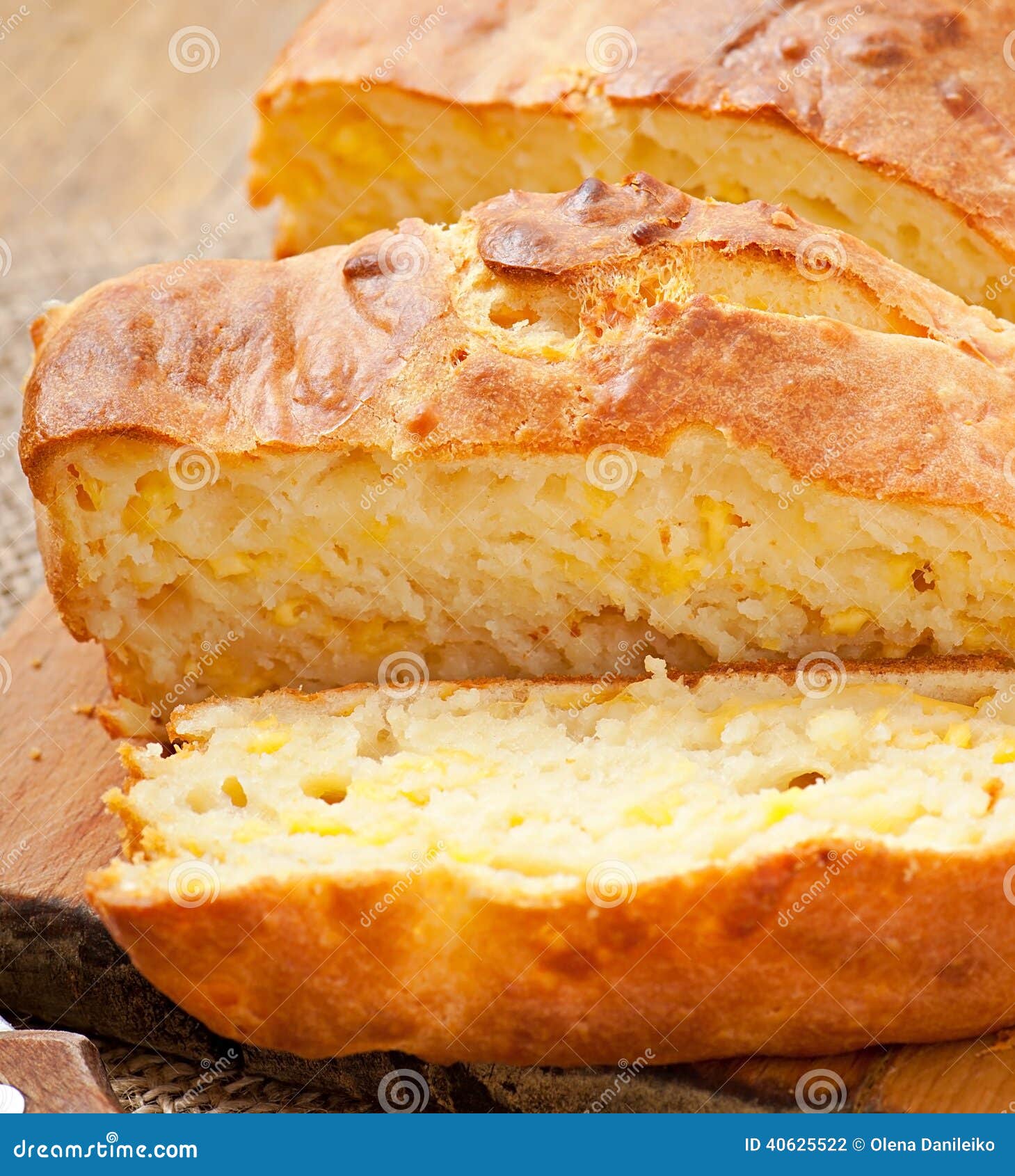 Homemade cheese bread stock photo. Image of dish, life - 40625522