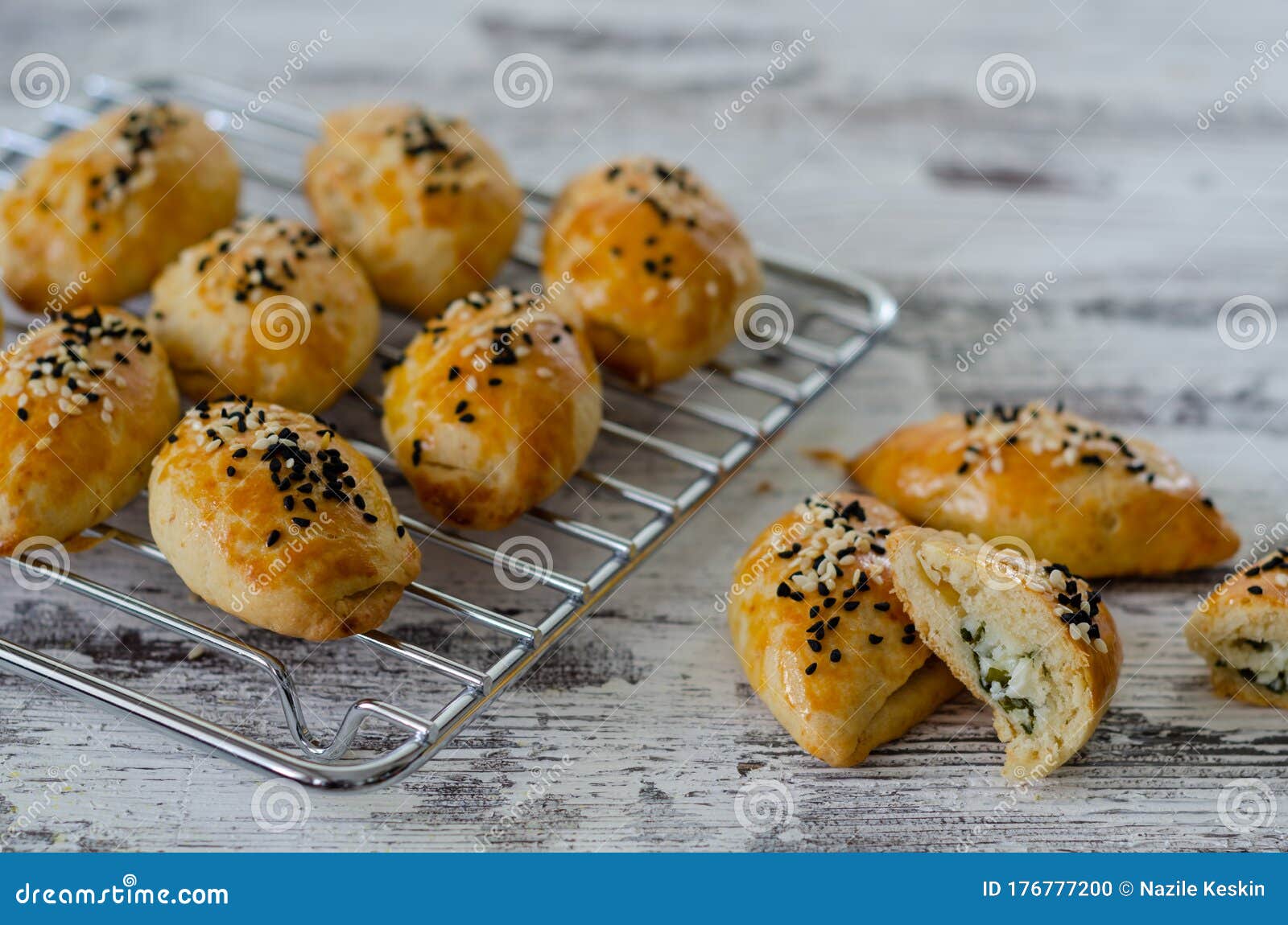 Homemade Cheesy Pastry in the Kitchen Stock Photo - Image of pastry ...