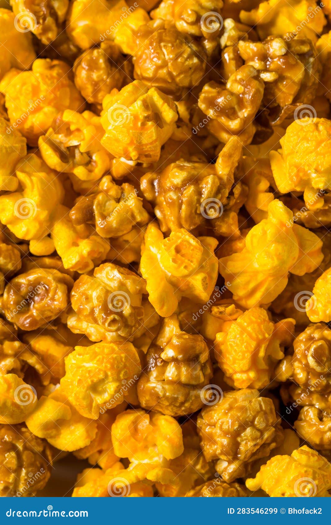 Homemade Chicago Popcorn Mix Stock Image - Image of kernel, flavored ...