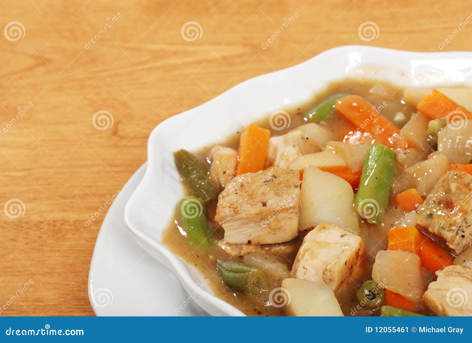 Homemade chicken stew stock image. Image of healthy, bistro - 12055461