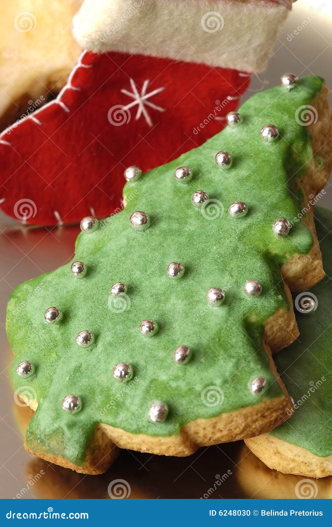 Homemade Christmas Biscuits Stock Photo - Image of tree, winter: 6248030