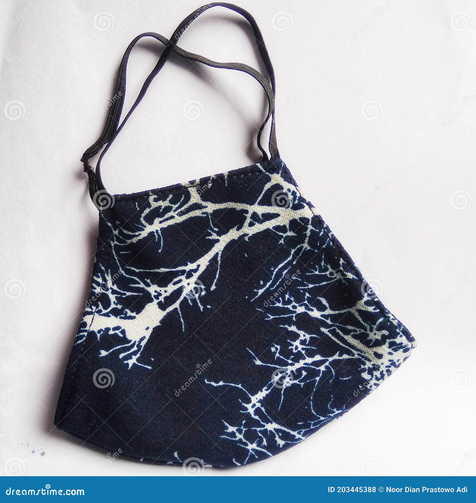 Homemade cloth mask stock photo. Image of footwear, outerwear - 203445388