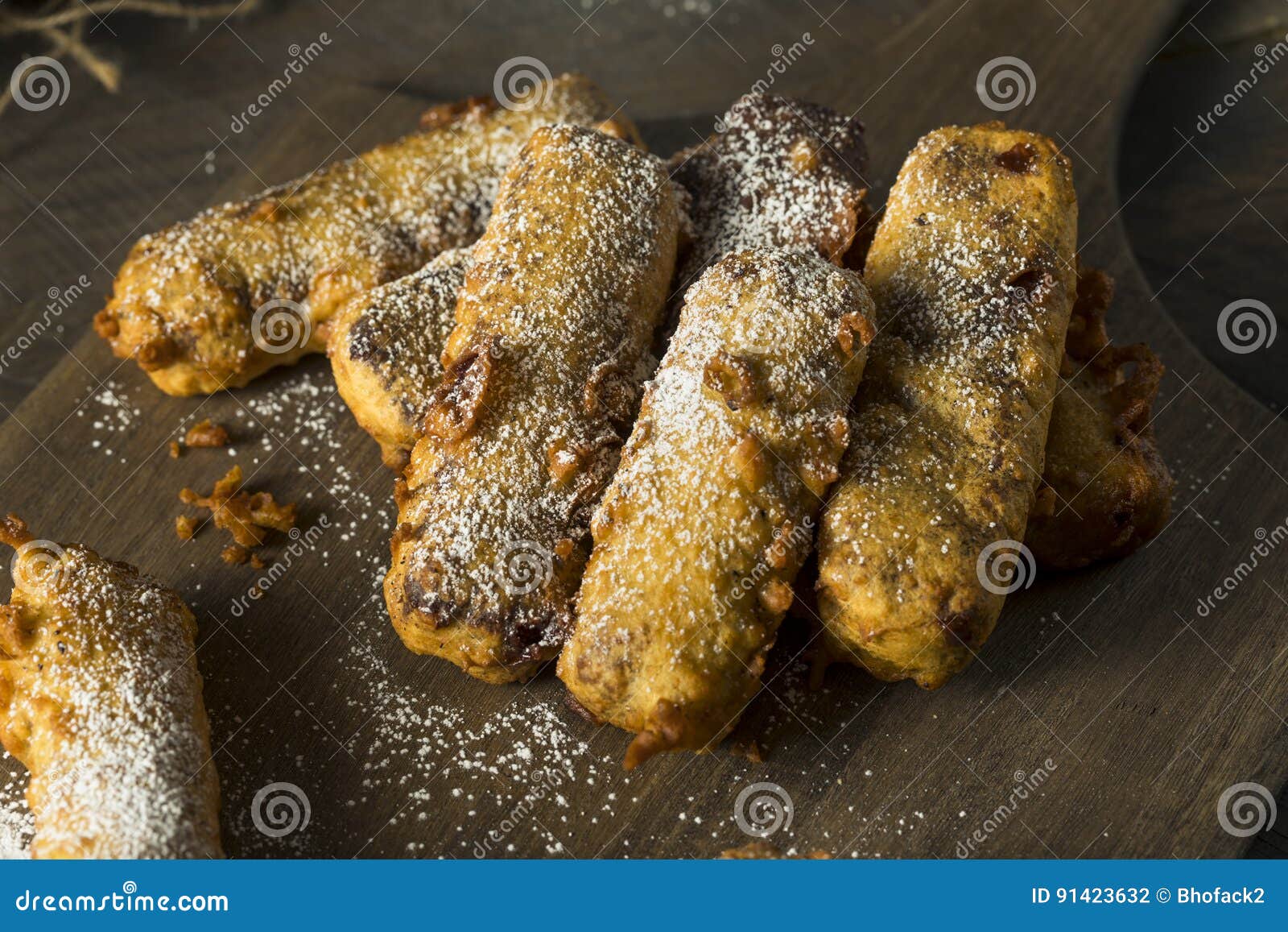 Homemade Deep Fried Candy Bar Stock Photo - Image of gourmet, yummy ...