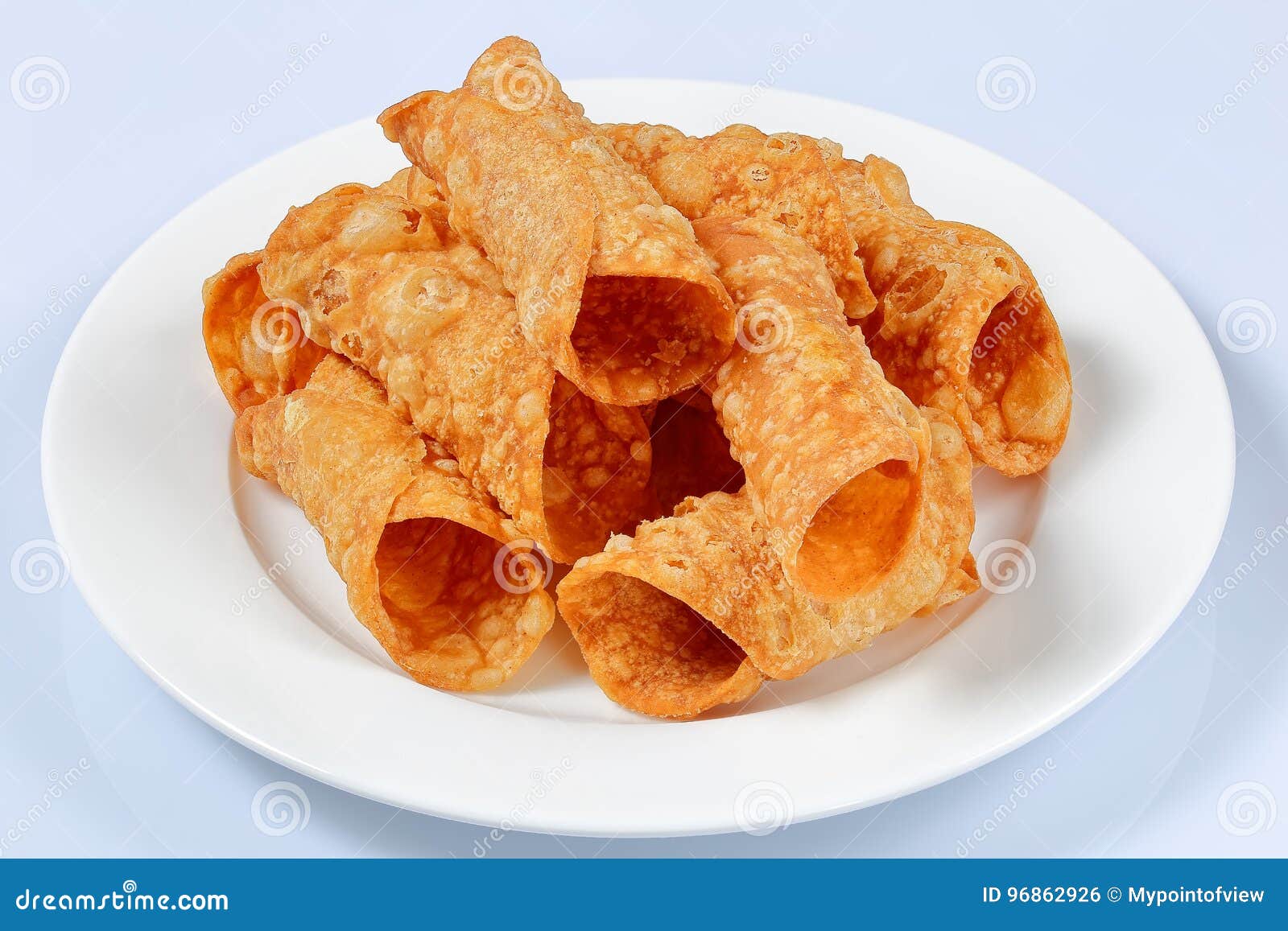 Homemade Deep Fried Cannoli, Close Up Stock Photo - Image of cuisine ...