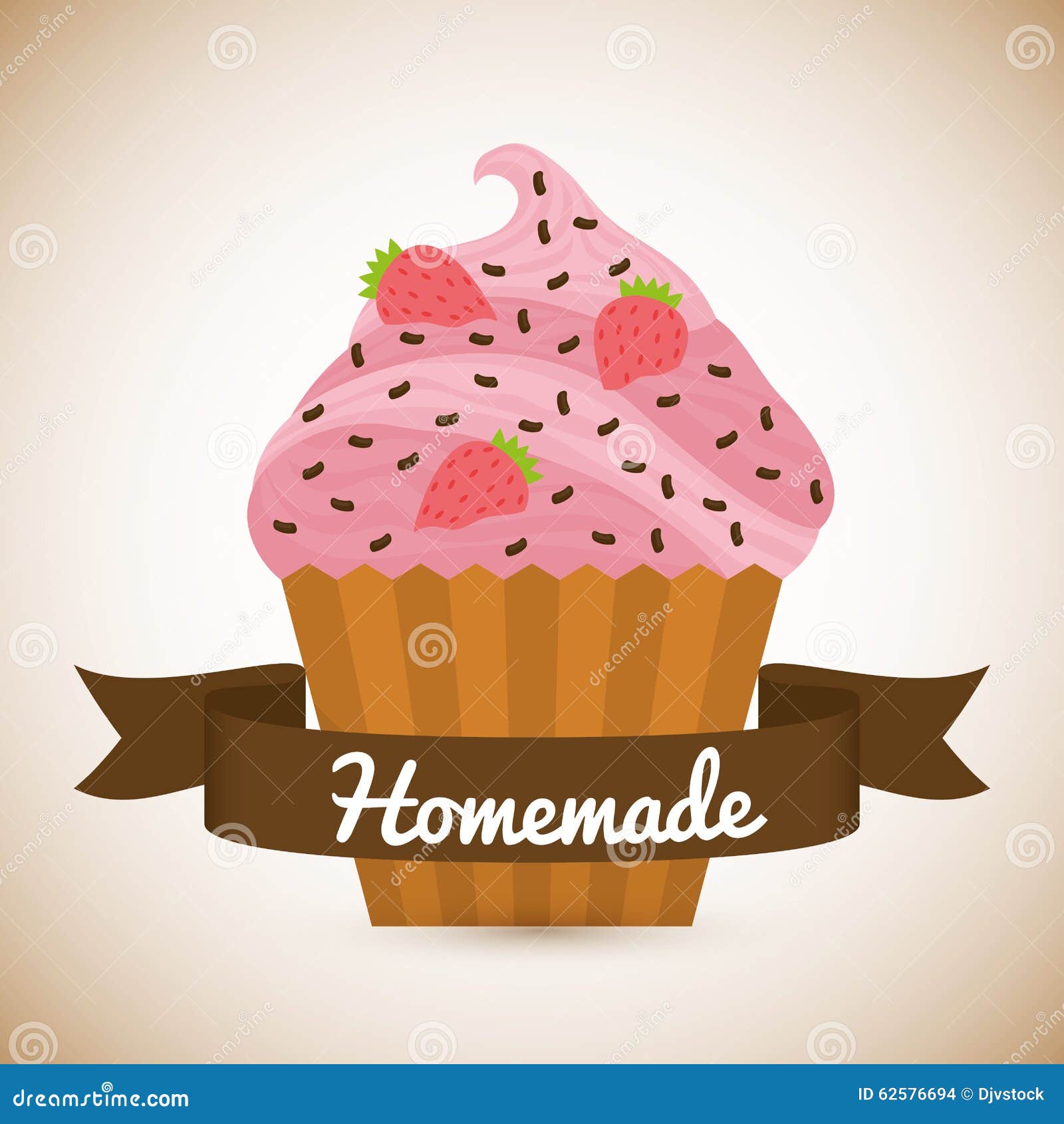 Homemade dessert graphic stock vector. Illustration of taste - 62576694