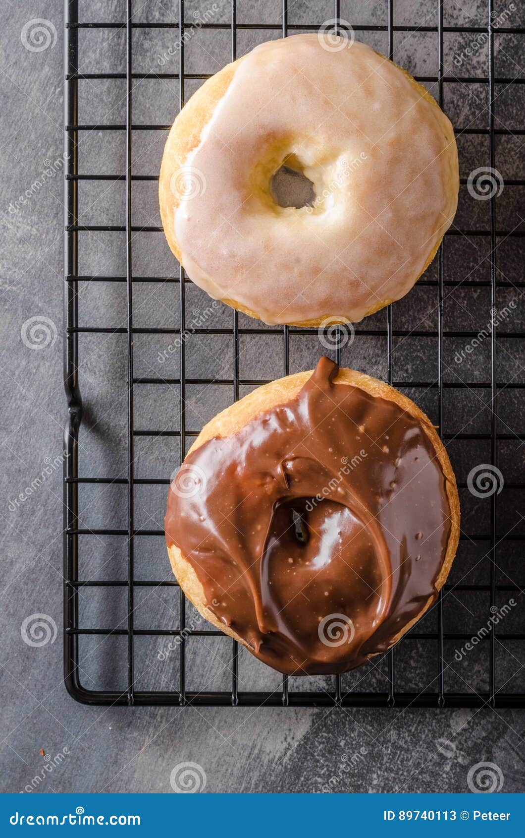 Homemade donuts delish stock image. Image of chocolate - 89740113