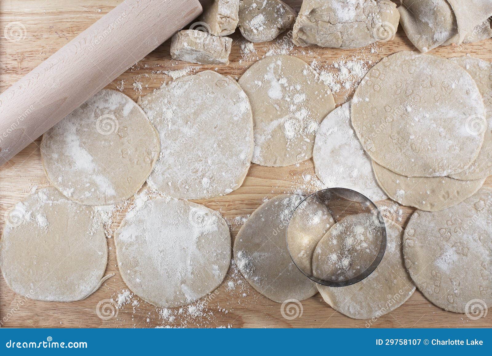 Dough for Cooking stock image. Image of round, food, ingredient - 29758107