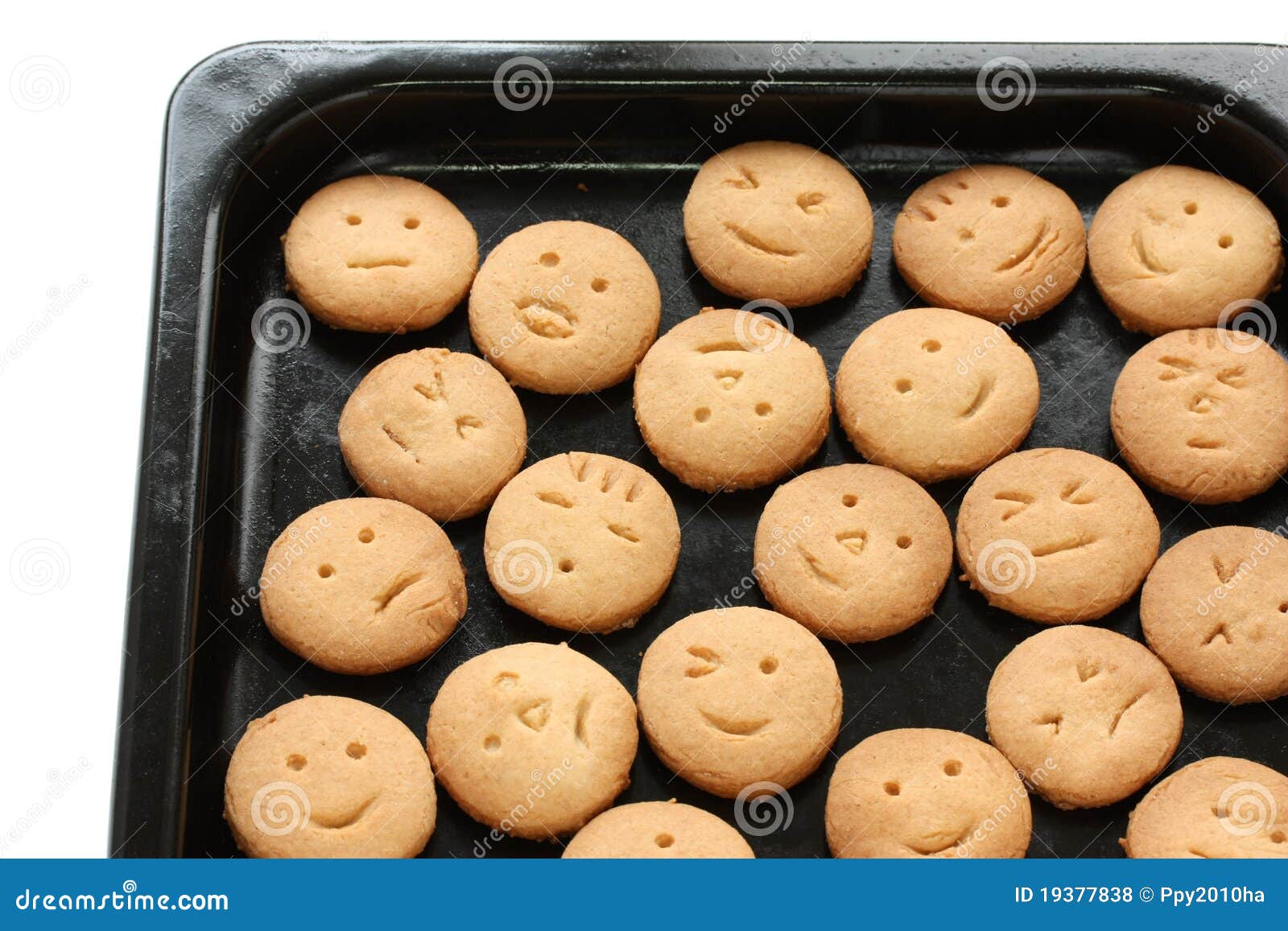 Homemade face cookies stock photo. Image of cooking, baked - 19377838