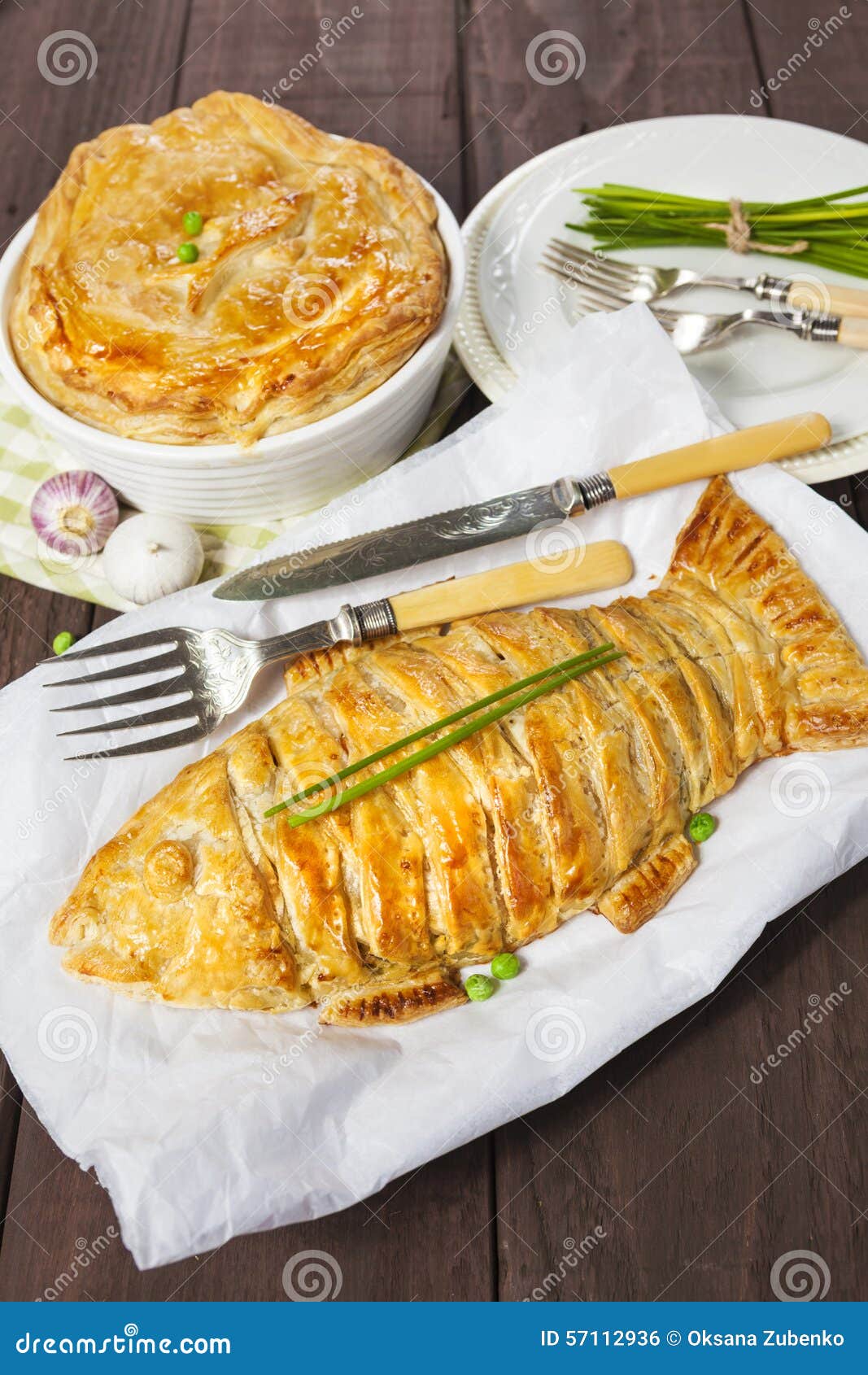 Homemade fish pie stock photo. Image of pepper, healthy - 57112936