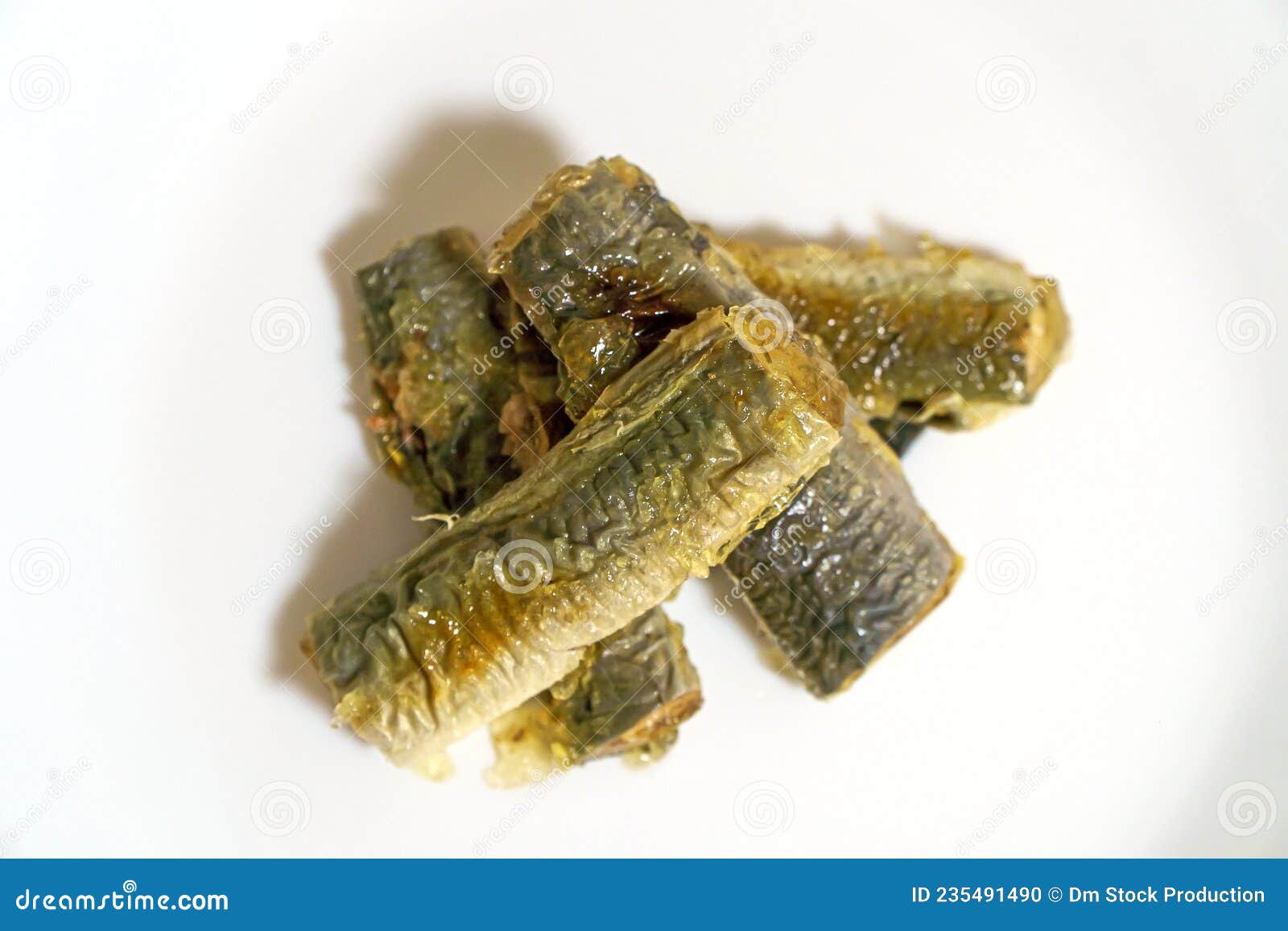 Homemade Fried Lamprey Fish Stock Photo - Image of jelly, food: 235491490