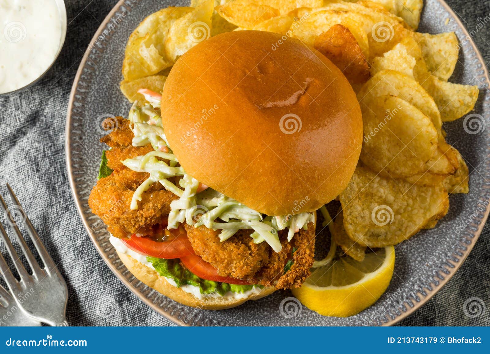 Homemade Fried Soft Shell Crab Sandwich Stock Image - Image of sandwich ...