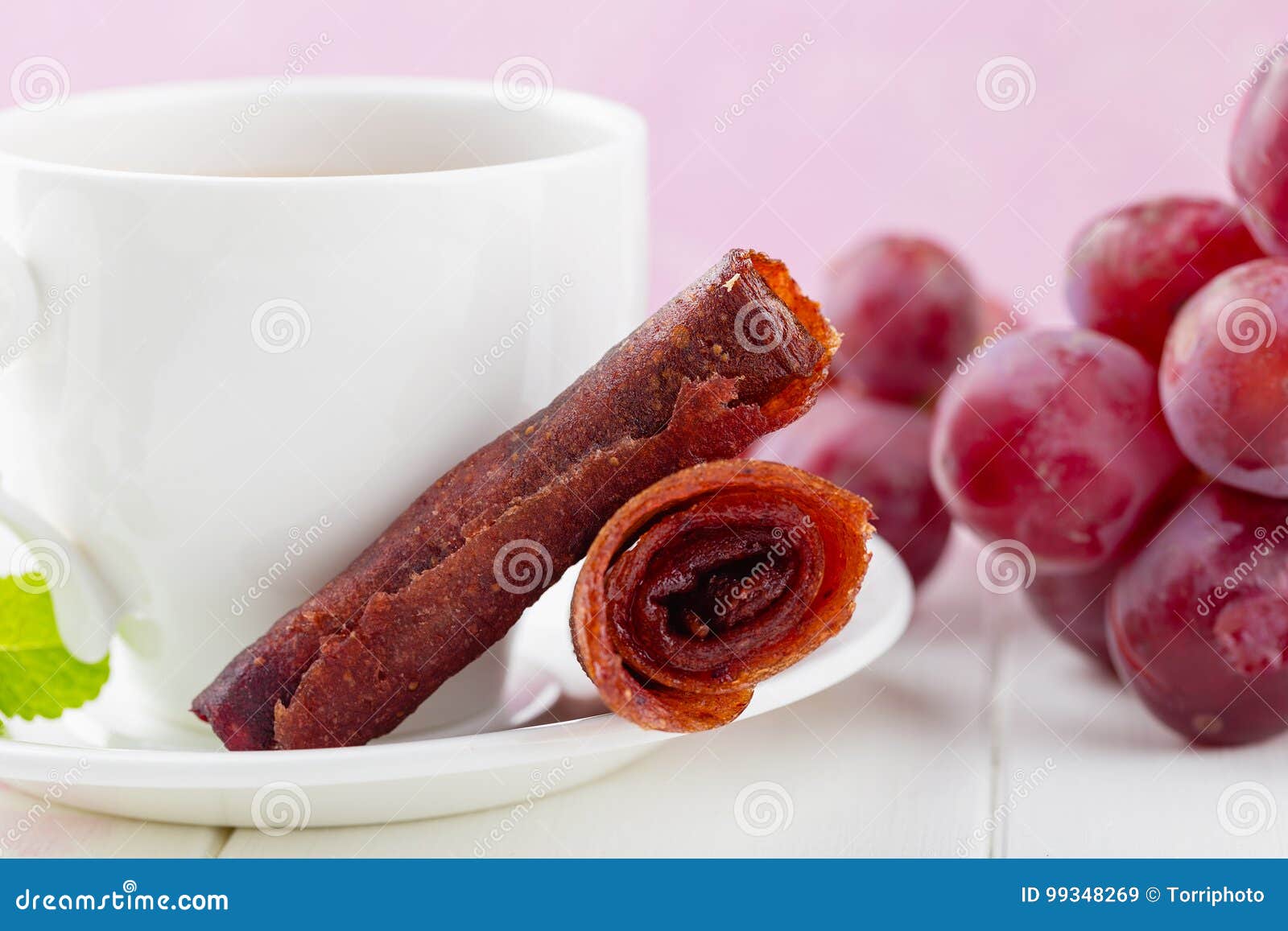 Fruit Leather of Grape - Pastila or Tklapi Stock Image - Image of ...