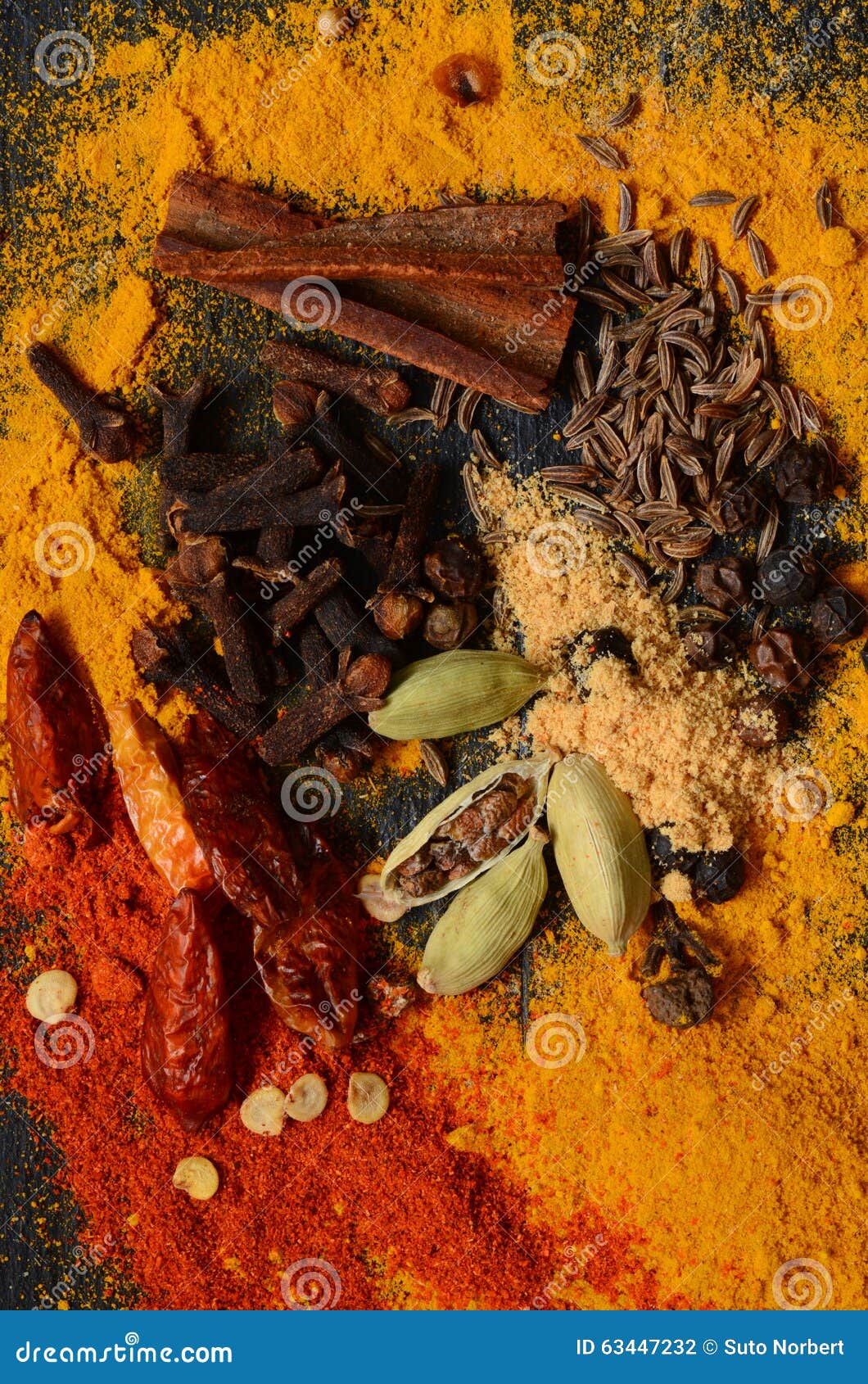Homemade Garam Masala stock photo. Image of exotic, asian - 63447232