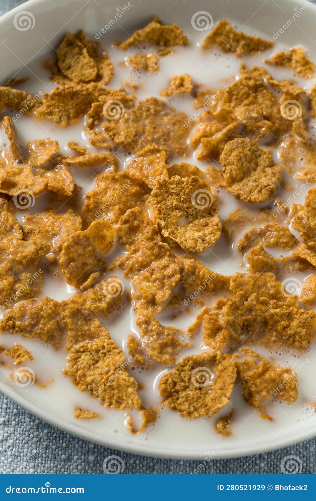 Homemade Healthy Corn Flakes Stock Image - Image of vegetarian ...