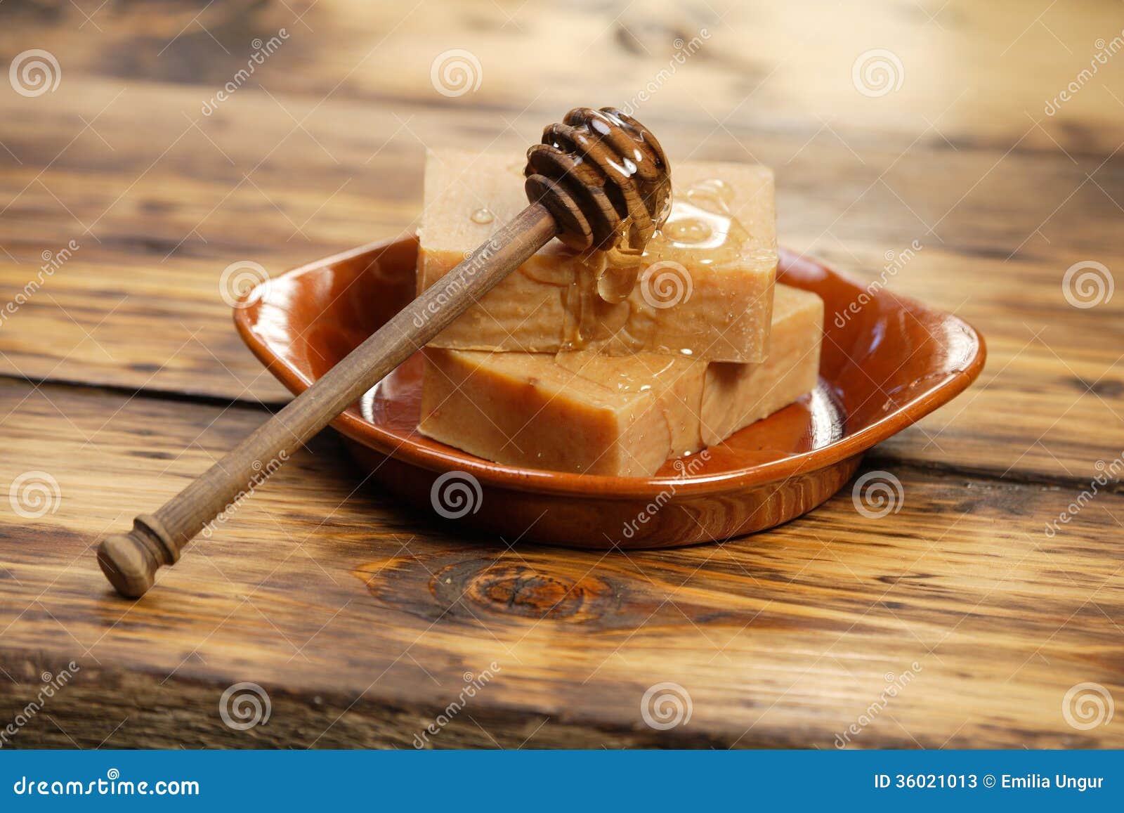 Homemade honey soap stock image. Image of hygiene, bath - 36021013