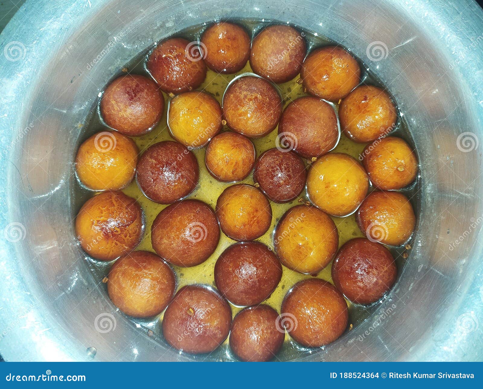 Homemade Indian Gulab Jamun Stock Photo - Image of orange, food: 188524364