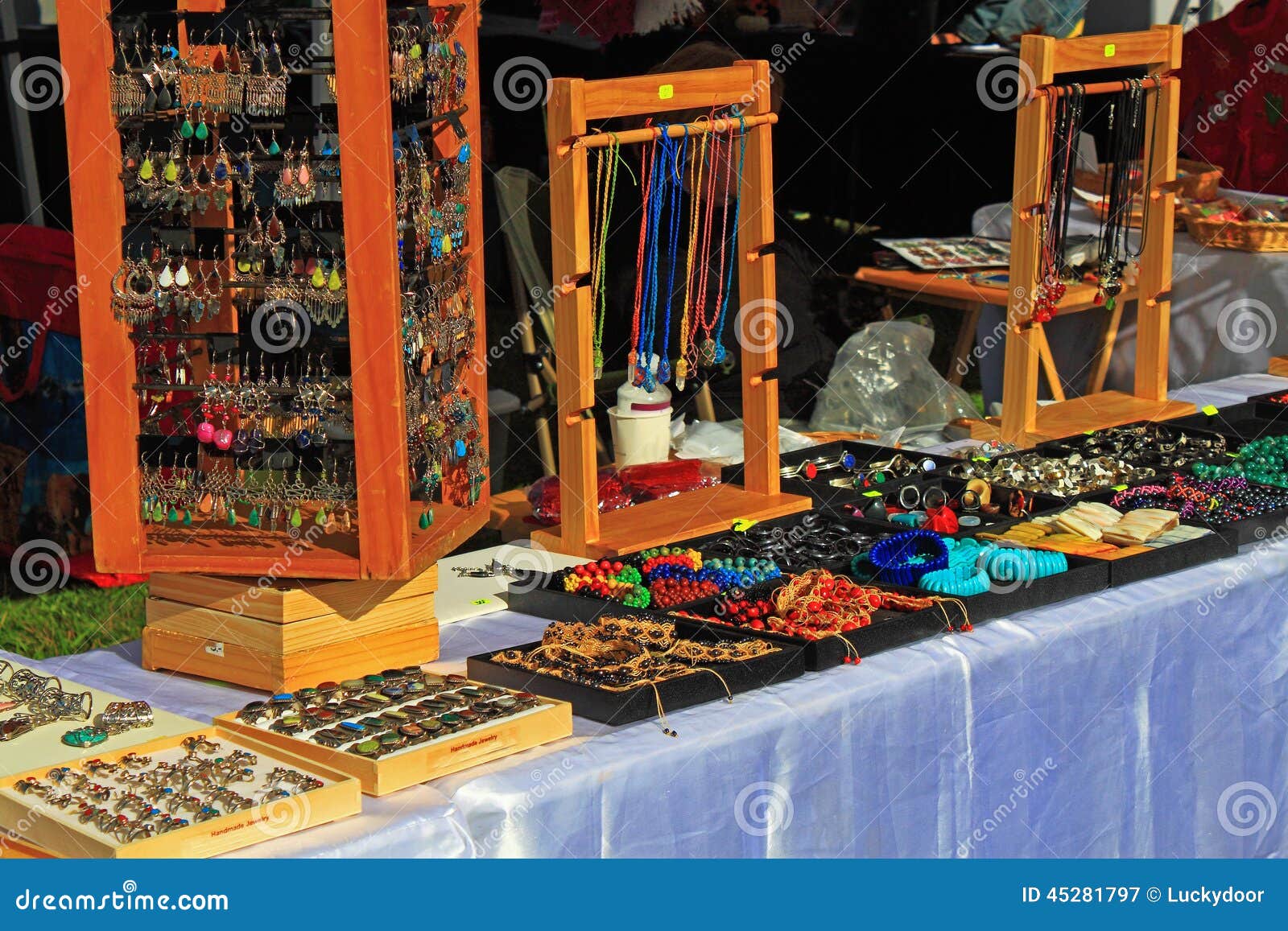 Homemade Jewelry stock image. Image of jewelry, business - 45281797