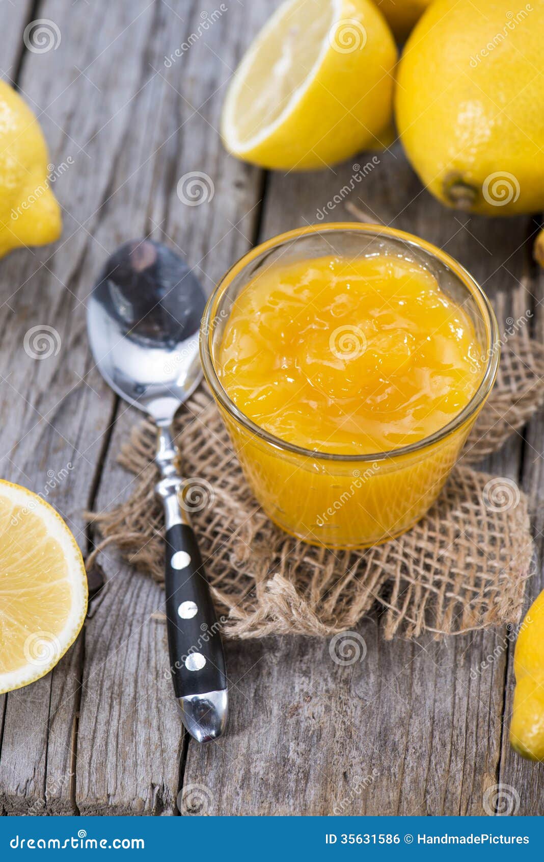 Homemade Lemon Jam stock photo. Image of homemade, snack - 35631586