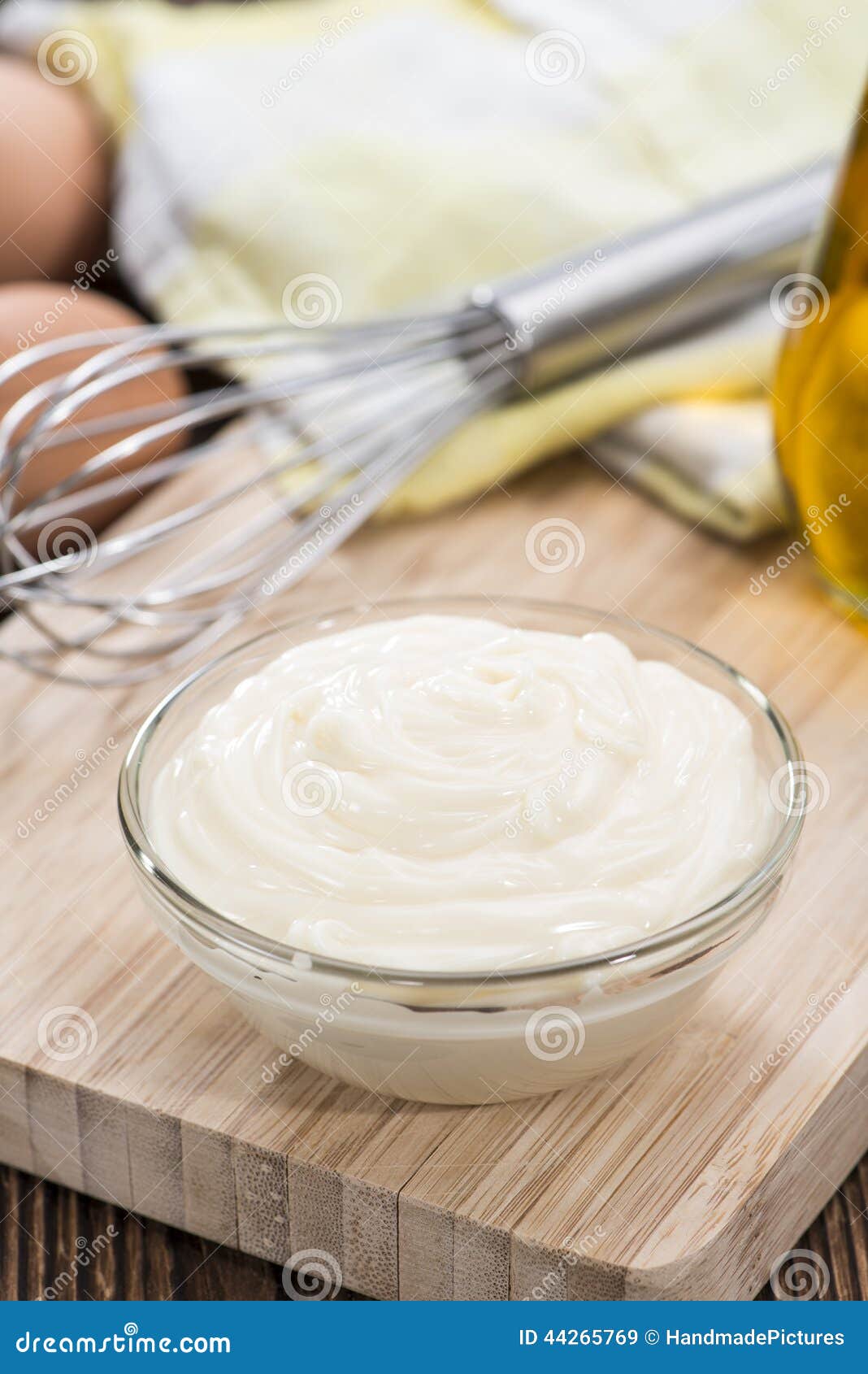 Homemade Mayonnaise stock image. Image of condiment, appetizer - 44265769
