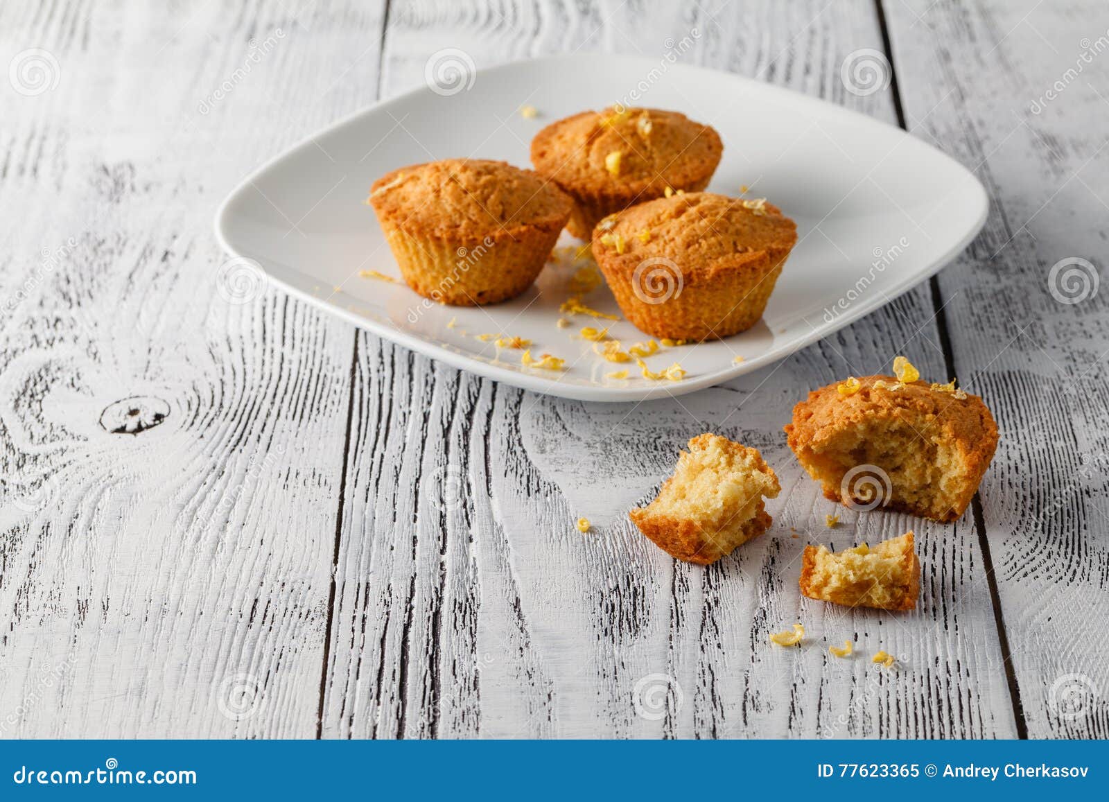 Homemade Muffin Set Ready To Eat Stock Image - Image of cooking ...