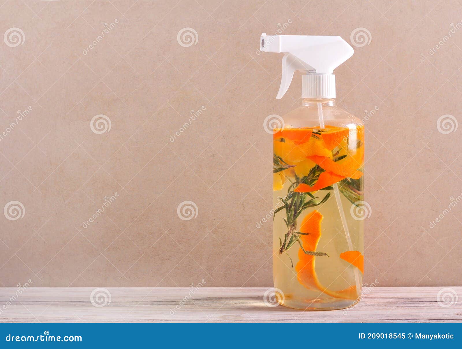 Homemade Natural Cleaning Spray Stock Image - Image of container ...