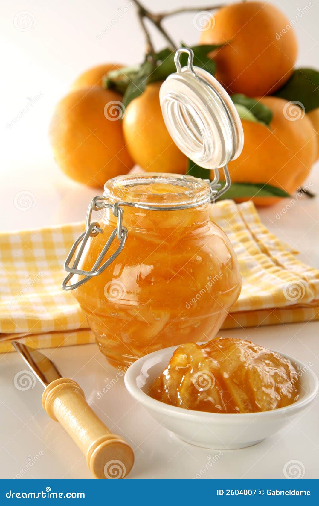 Homemade Orange jam stock image. Image of citrus, dieting - 2604007