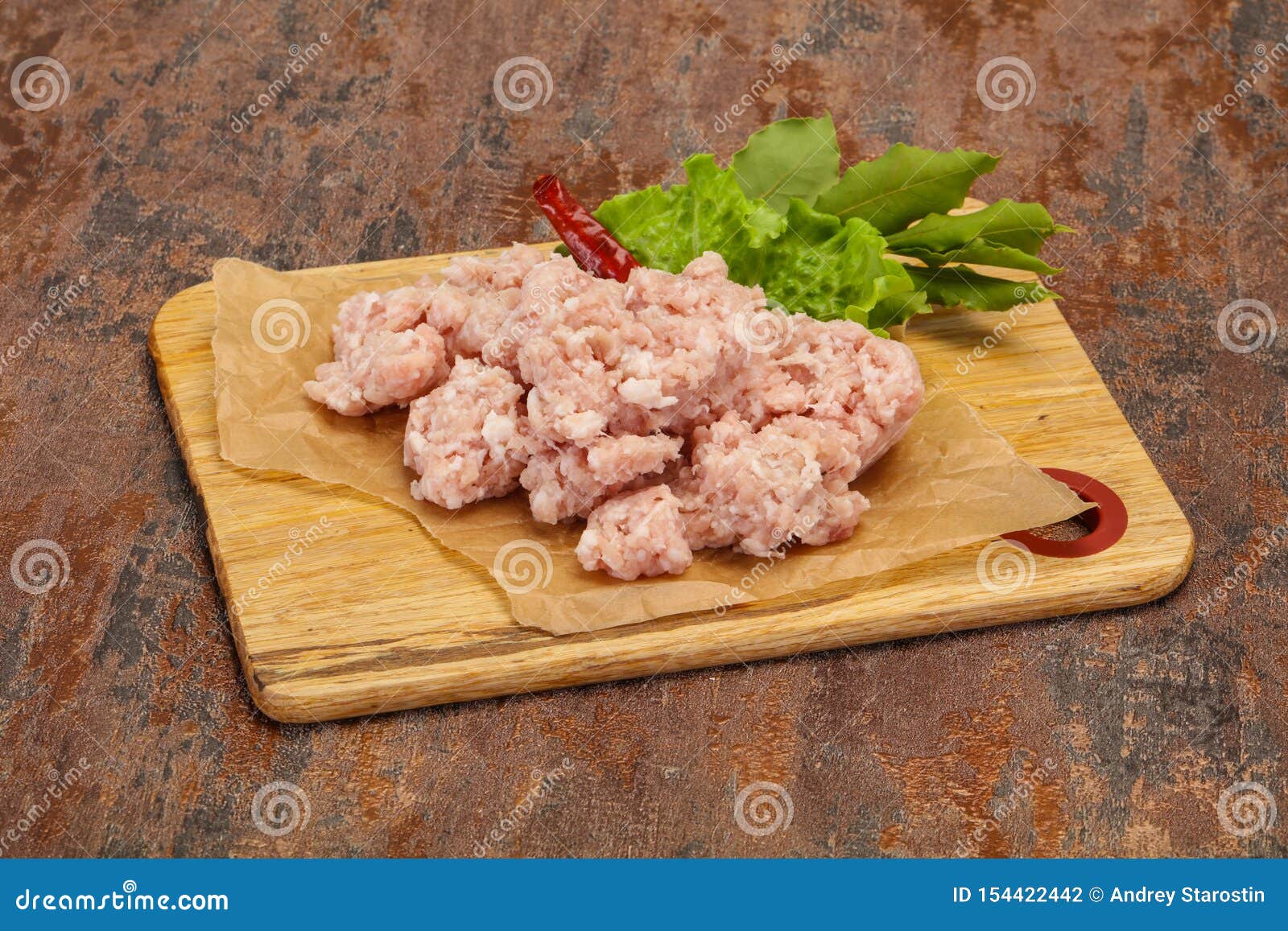 Homemade Pork Minced Meat for Cooking Stock Photo - Image of food, pork ...