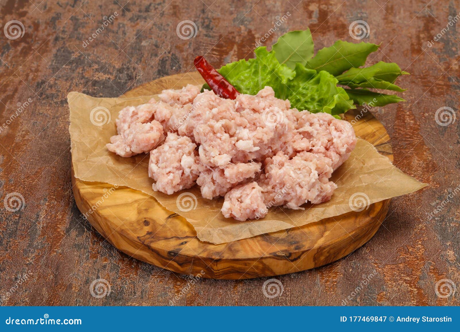 Homemade Pork Minced Meat for Cooking Stock Image - Image of cooking ...