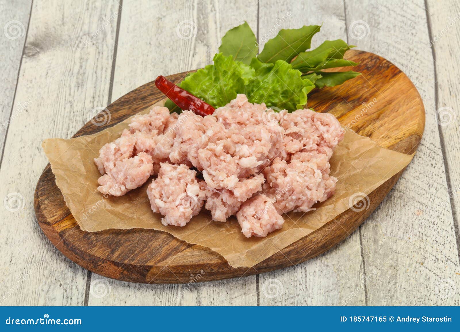 Homemade Pork Minced Meat for Cooking Stock Image - Image of homemade ...