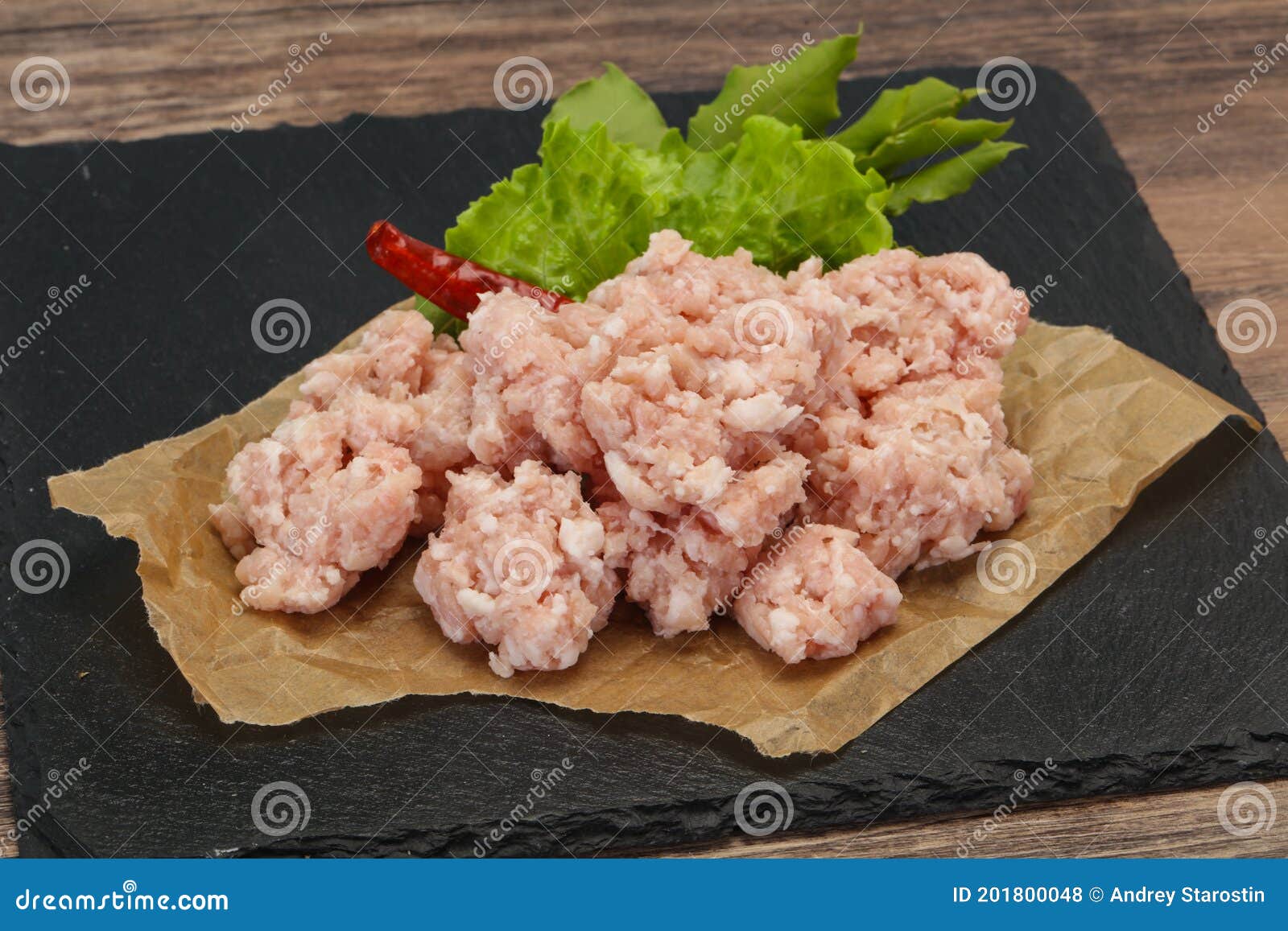 Homemade Pork Minced Meat for Cooking Stock Photo - Image of butcher ...
