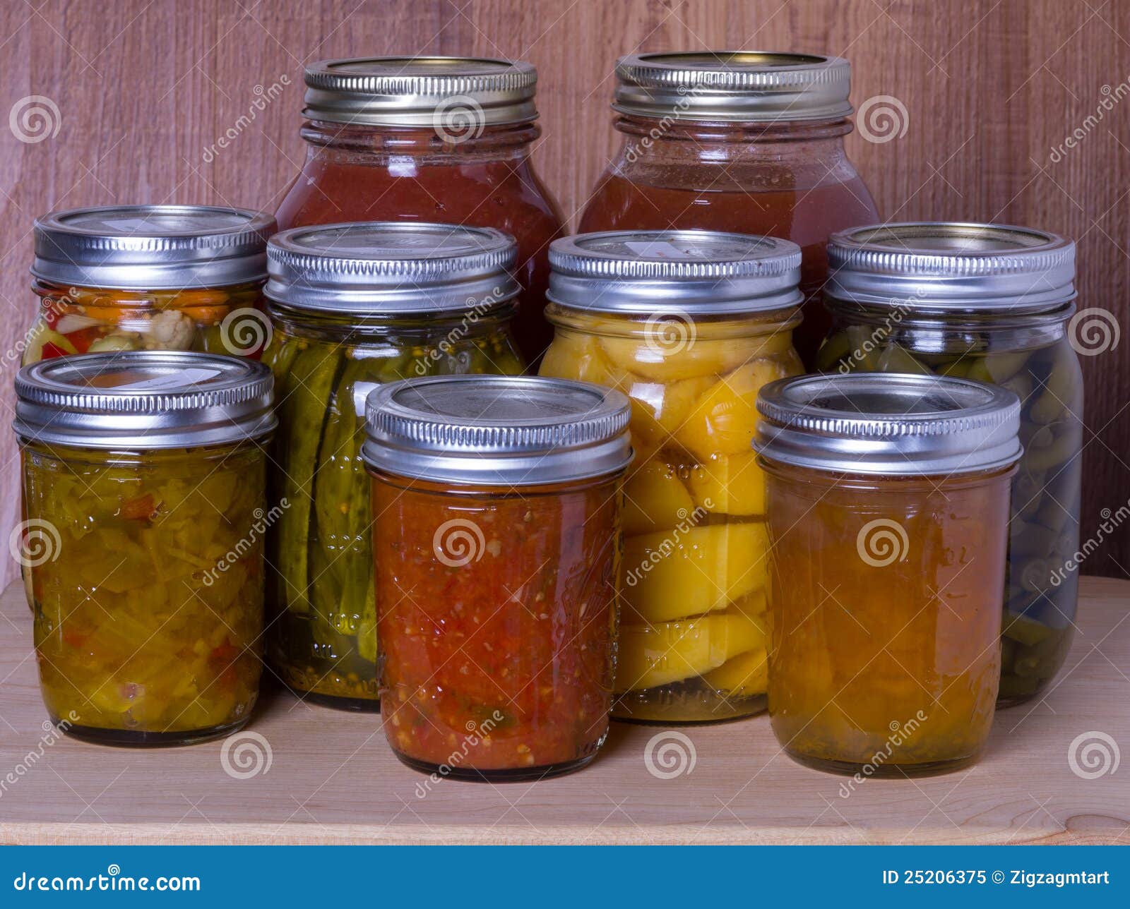 Homemade Preserves and Fruits Stock Image - Image of conserve ...