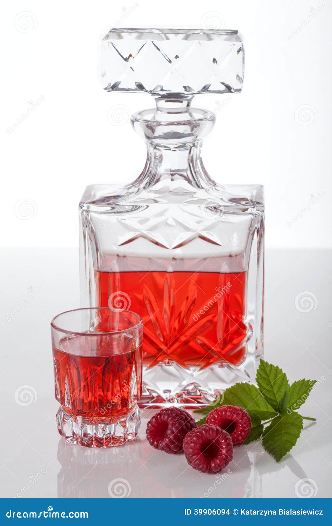 Homemade raspberry liqueur stock photo. Image of liquer - 39906094