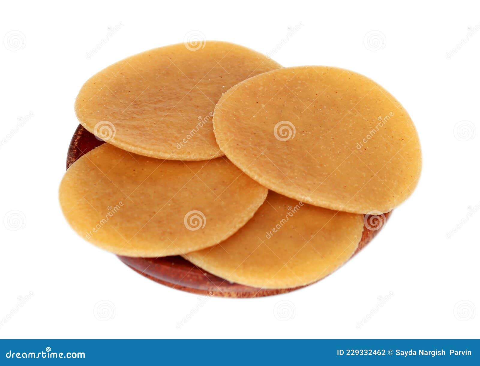 Homemade Raw Uncooked Fuska. Un Fried Fushka Tesy Food Stock Photo ...