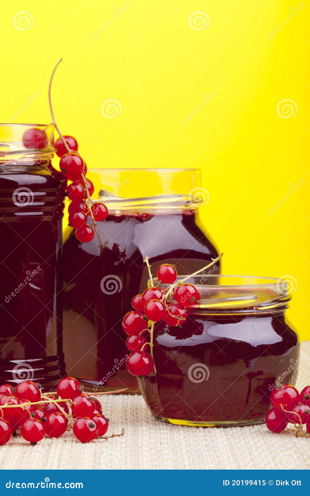 Homemade redcurrant jelly stock image. Image of confiture - 20199415