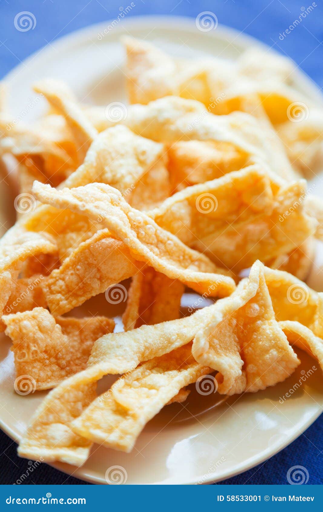 Homemade rice chips stock image. Image of crispy, snack - 58533001